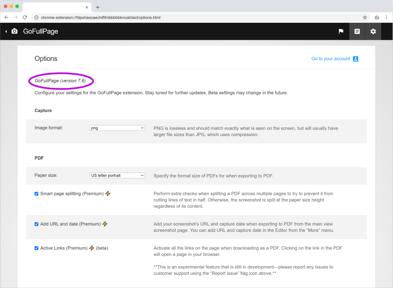 How to Ensure Your GoFullPage Version is Up-to-Date – GoFullPage Blog