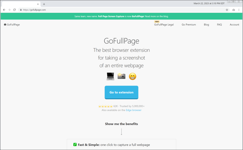 How to take a Screenshot with Time, Date, and URL – GoFullPage Blog